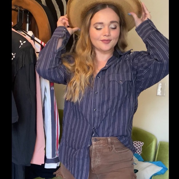 Shirts | Vintage Western Wrangler Button Up | Poshmark